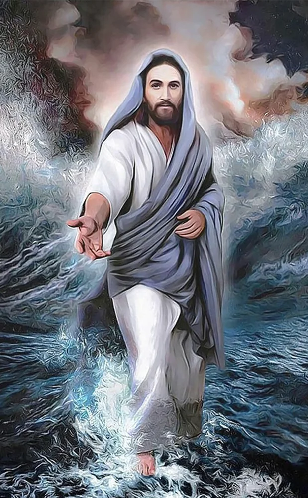 DIAMOND PAINTING - Jesus rettet